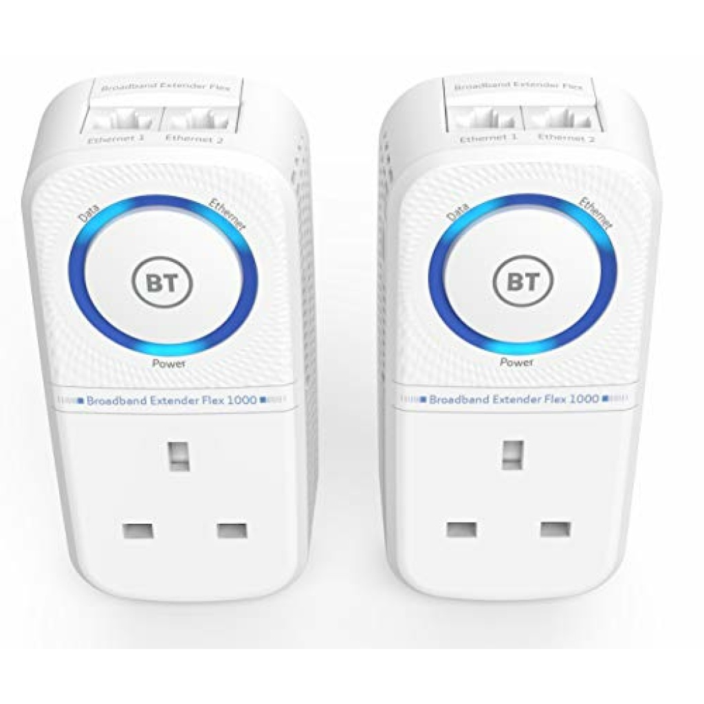 BT Broadband Extender 600 Kit with wired AV600 - Remote Working Office ...