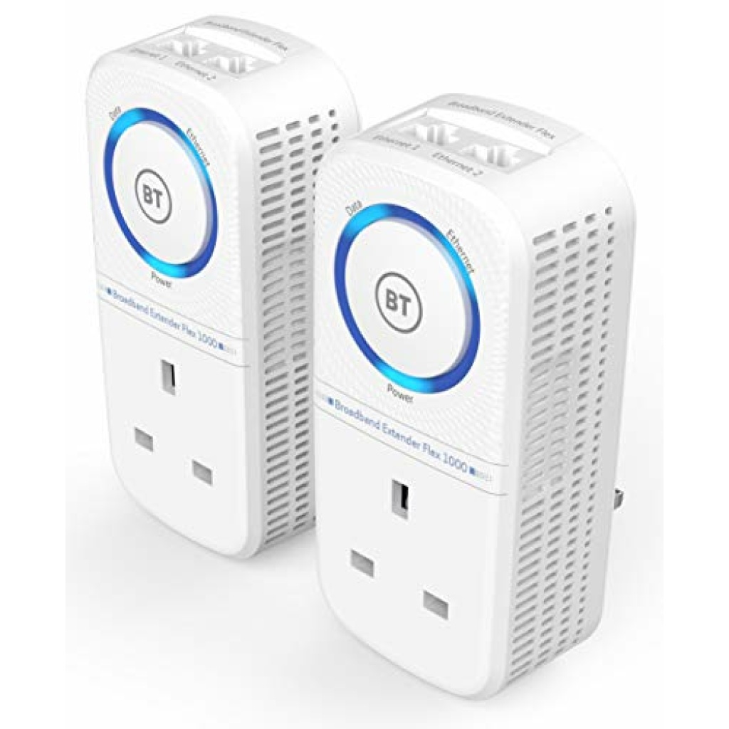 BT Broadband Extender 600 Kit with wired AV600 - Remote Working Office ...