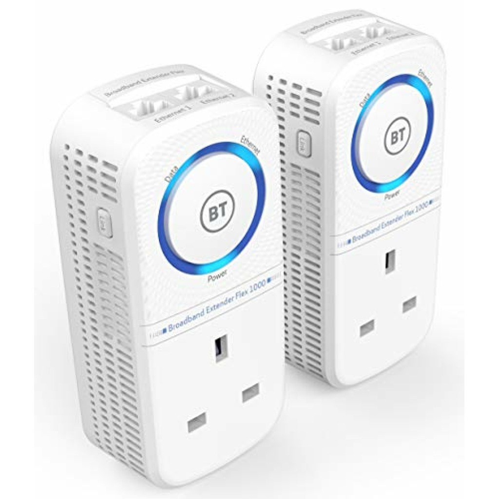 BT Broadband Extender 600 Kit with wired AV600 - Remote Working Office ...