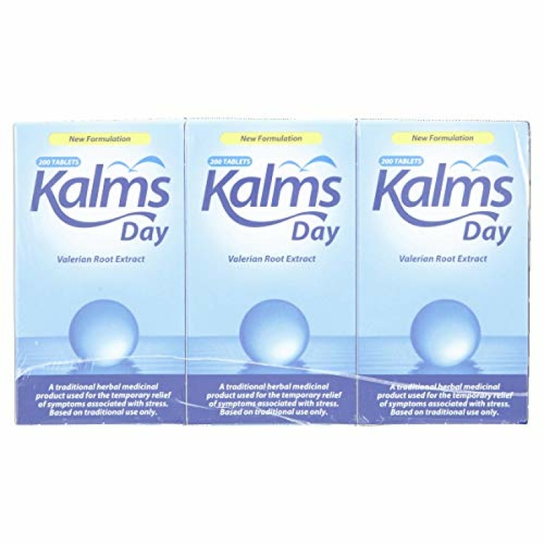 Kalms Day 200 Tablets - Traditional herbal medicinal product used for ...