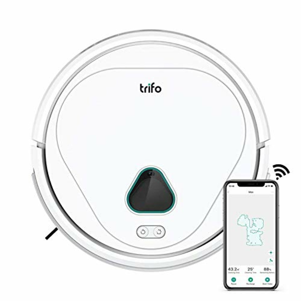 TRIFO Robot Vacuum Cleaner, 2500pa Strong Suction, Auto Self-Charging ...