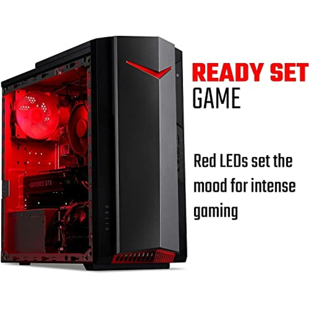 Acer Nitro N50-640 Gaming PC - (Intel Core i7-12700, 16GB, 1TB HDD and ...