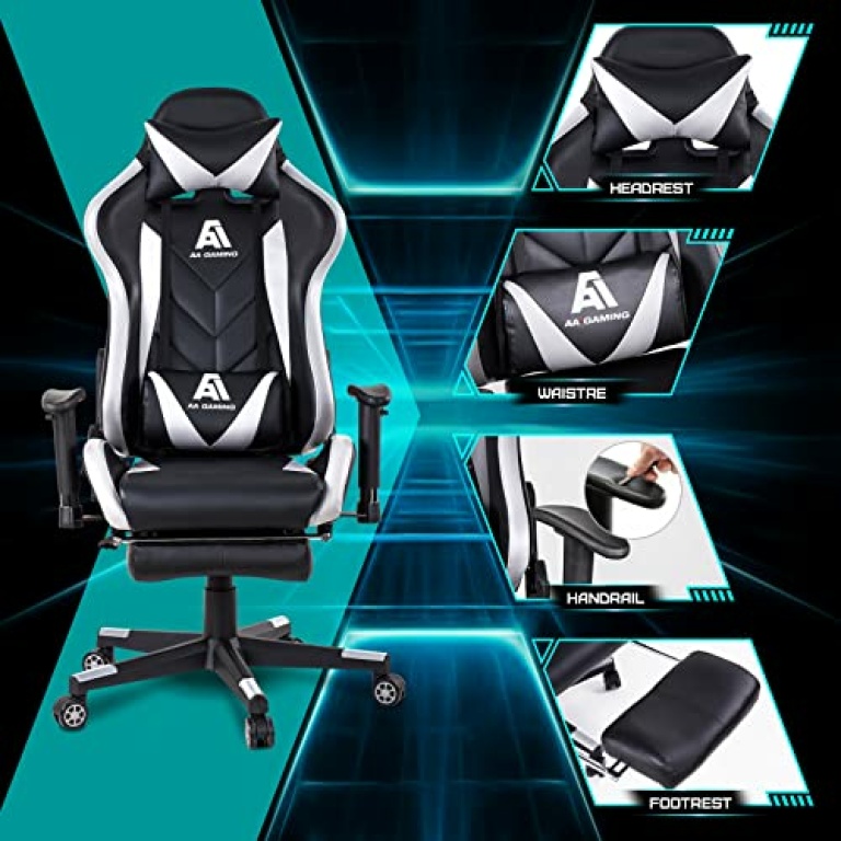 AA Products Gaming Chair High Back Ergonomic Computer Racing Chair ...