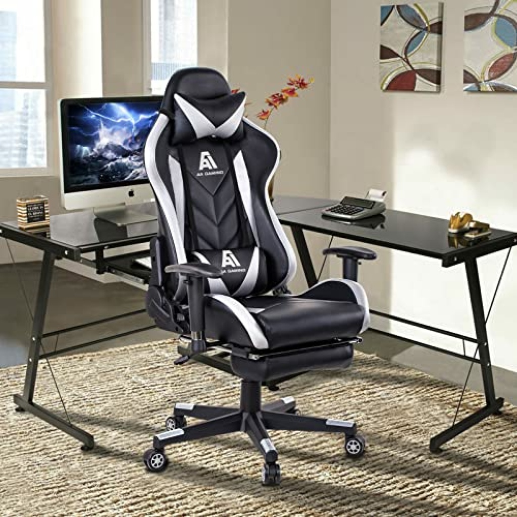 AA Products Gaming Chair High Back Ergonomic Computer Racing Chair ...